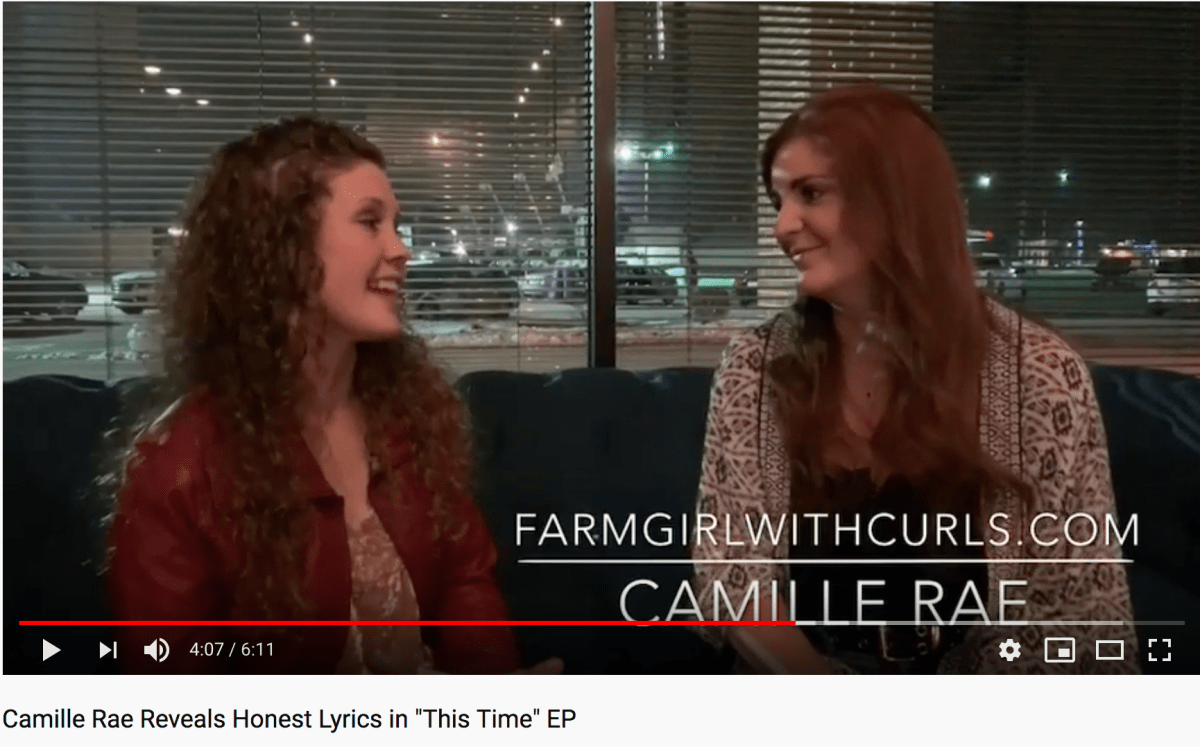Camille Rae Reveals Honest Lyrics in “This Time” EP – Farm Girl With Curls
